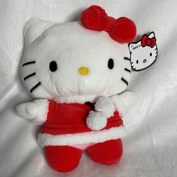 Hello Kitty | Other | Hello Kitty Santa 9 Plush | Poshmark